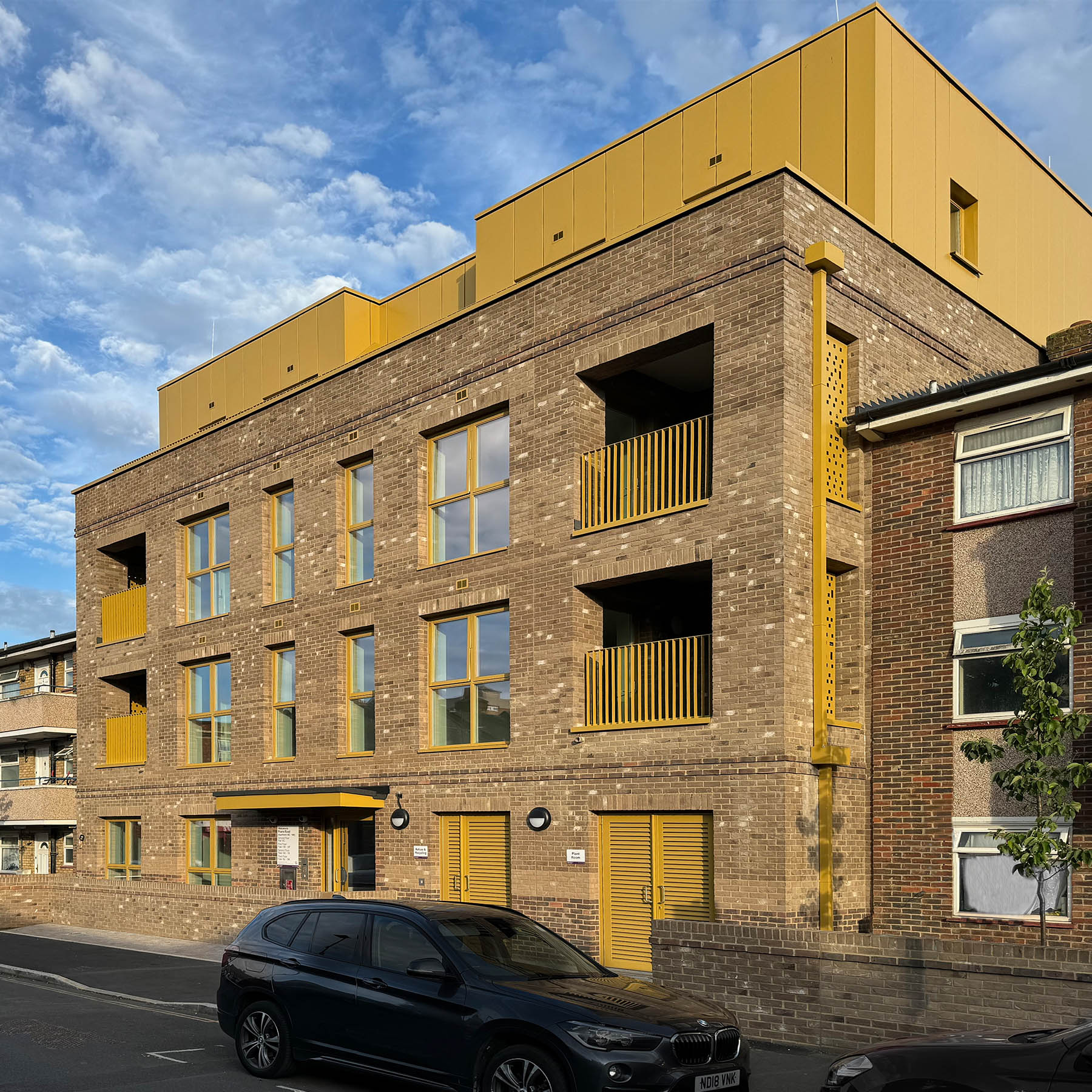 Hounslow Garage Infill Completion - Hunters - Architects, Building ...