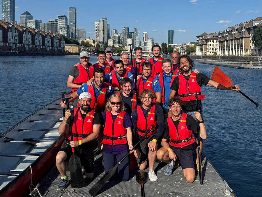 Team Effort Seals Dragon Boat Race Victory - Hunters - Architects ...