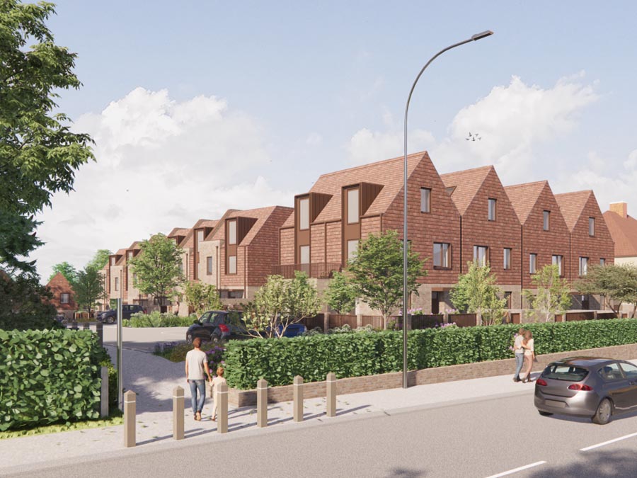 Planning Approval Secured for Haydon Drive Homes - Hunters - Architects ...